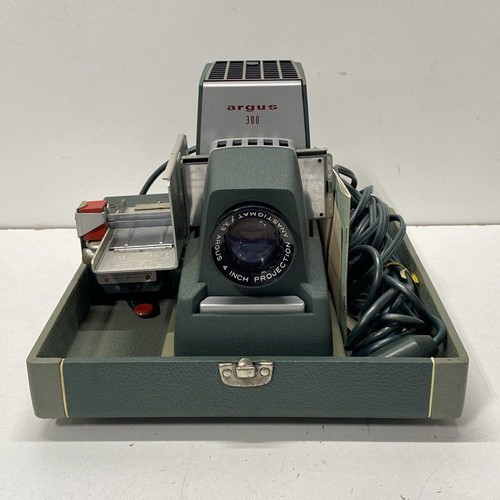 Argus Green Remote Control Slide Projection III Home Theater Projector ...