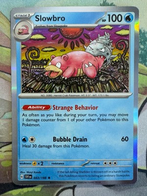 Slowbro Holo English Pokemon TCG BKBG708 | eBay