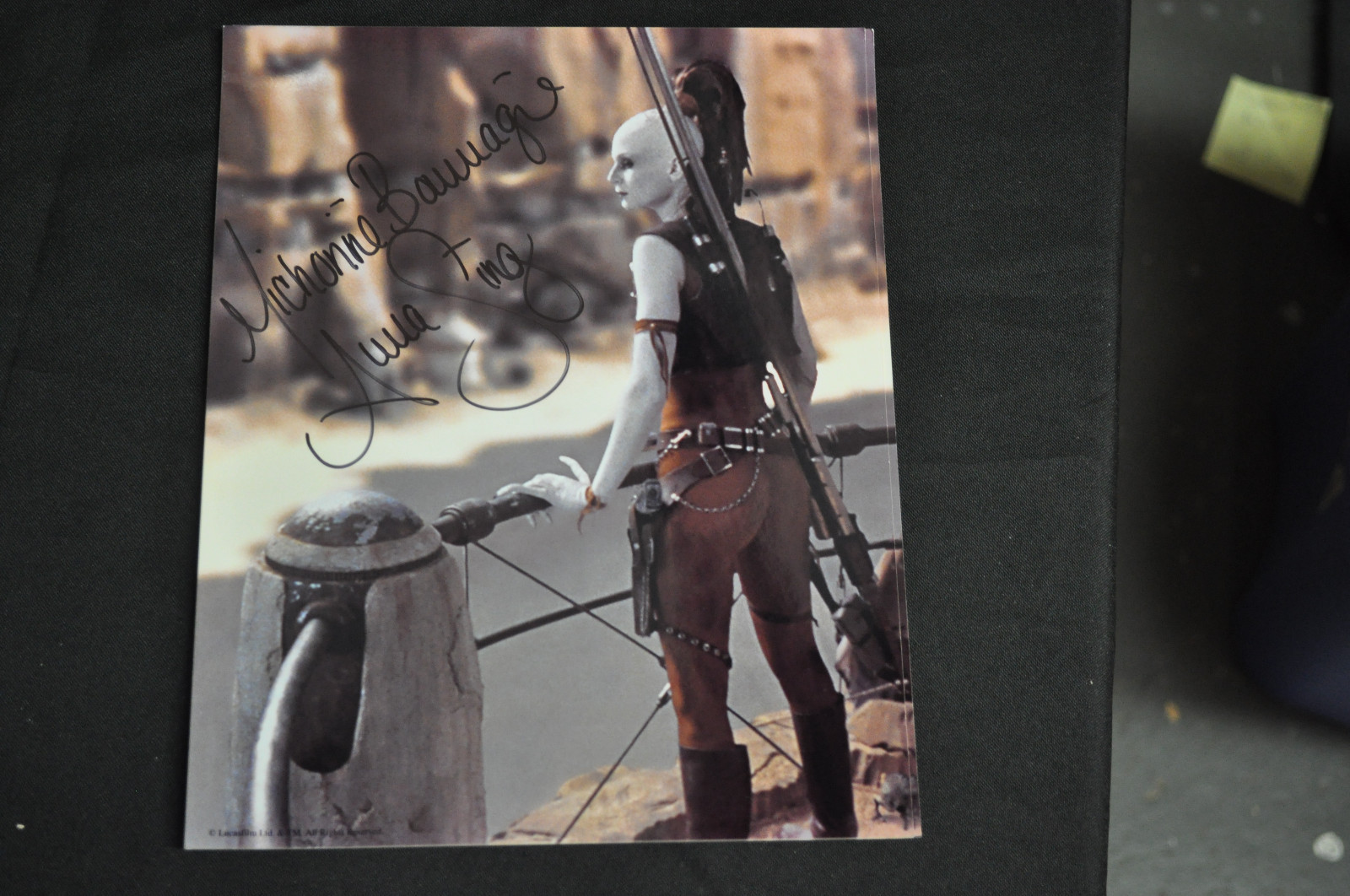 Michonne Bouria AURA SING AUTHENTIC AUTOGRAPHED 8X10 SIGNED STAR WARS ...