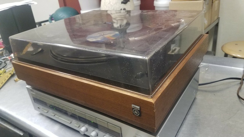 Vintage YAMAHA Model YP-500 TURNTABLE Rare NOW PLAYING! | eBay