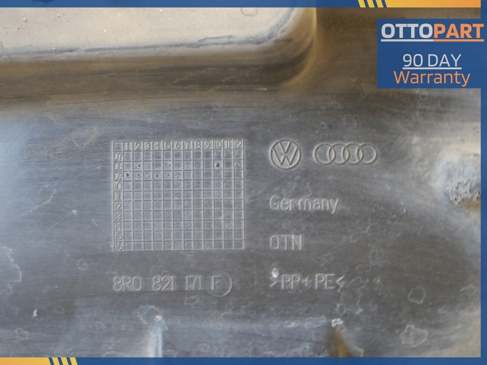 2009-2012 AUDI A4 Q5 Front Left Driver Side Fender Liner Splash Guard ...