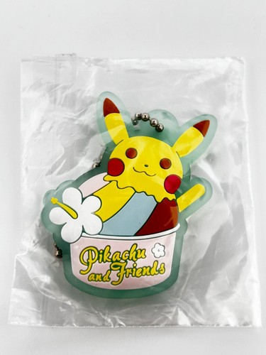 Pikachu Pokemon Ice Cream Rubber Strap Key Chain Charm Japanese ...