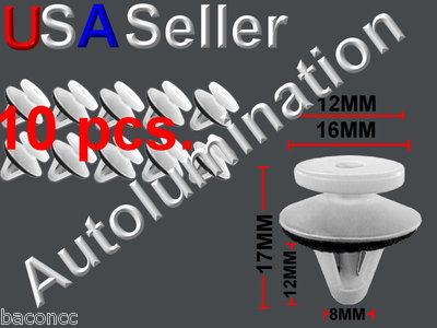 Mitsubishi Eclipse MB696120 Side Garnish Moulding Trim Retainers Screw ...