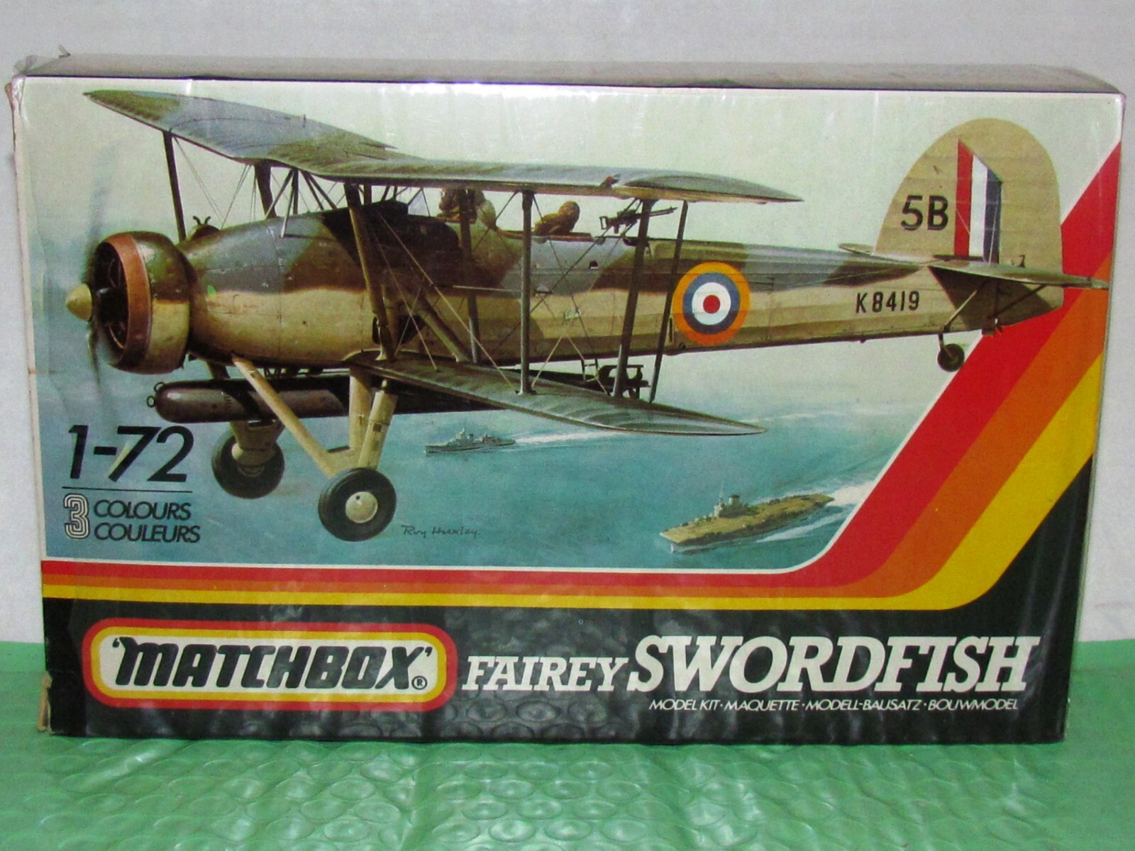 FAIREY SWORDFISH MK1 CIRCA 1990 MATCHBOX 1/72 SCALE MODEL New Sealed ...