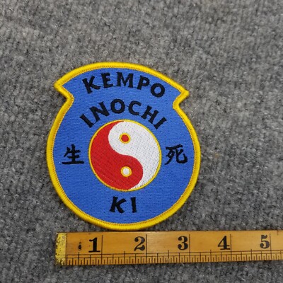 Kempo Inochi Ki Patch Yin Yang Martial Arts Karate | eBay