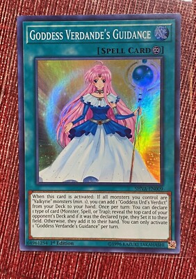 Yugioh Goddess Verdande's Guidance SHVA-EN044 Super Rare 1st Edition nm ...