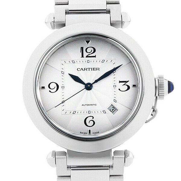 Cartier Pasha Silver Men's Watch - WSPA0009 for sale online | eBay