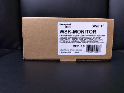 Swift Wireless Addressable Monitor Module. Silent Knight Model #WSK ...