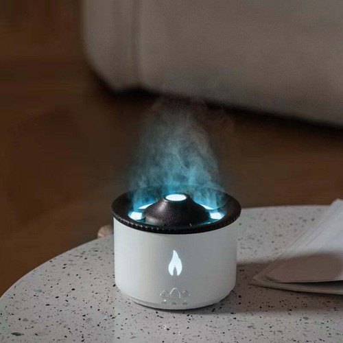 Volcano Aromatherapy Diffuser & Humidifier with Flame Effect | eBay