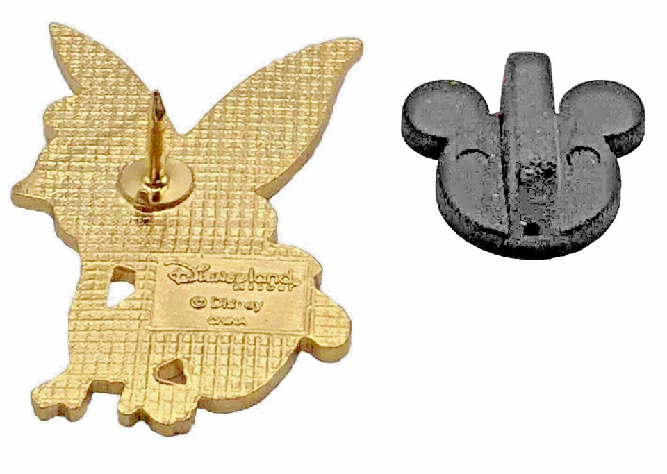 Disneyland Disney - TINKER BELL Kneeling Older Pin - Glow In The Dark ...