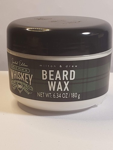 LTD.ED. Wild Rum & Whiskey , Milton & Drew- BEARD WAX, BUTTER AND BALM ...