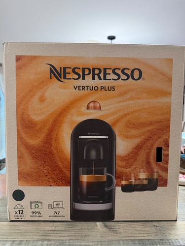 Nespresso Vertuo Plus single-serve coffee and espresso machine (Model ...