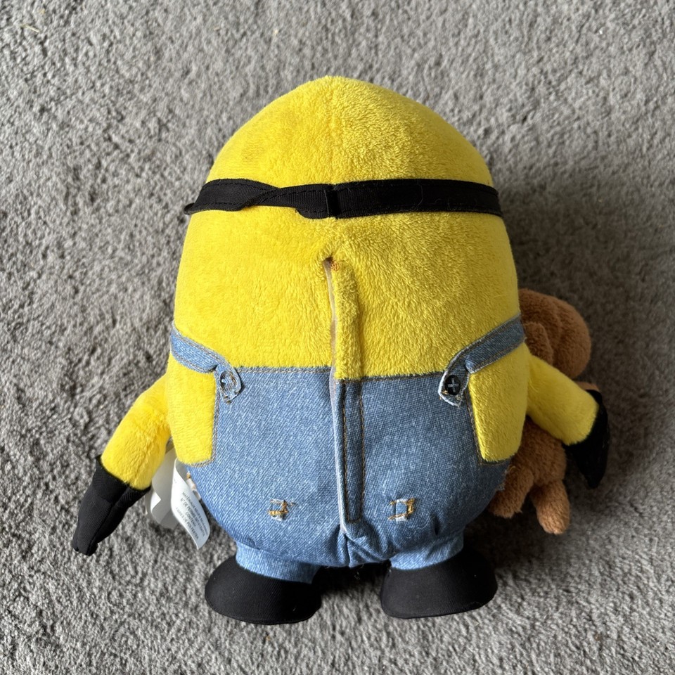 Minions Talking Blushing Bob Light Up 10" with Teddy Bear Universal ...