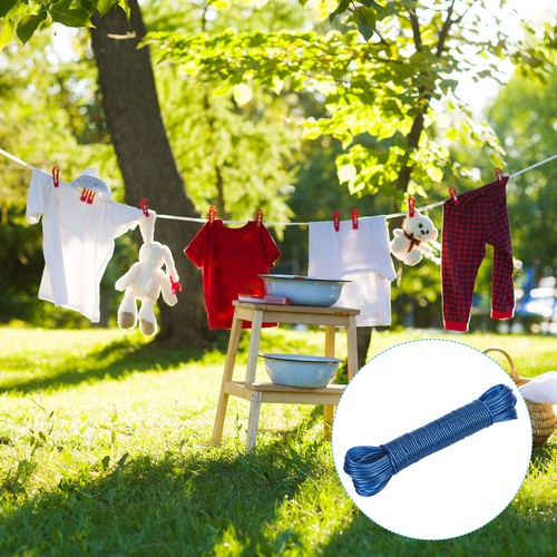 Plastic Coated Clothesline 1/8 Inch x 66 FT Steel Core Clothes Lines ...