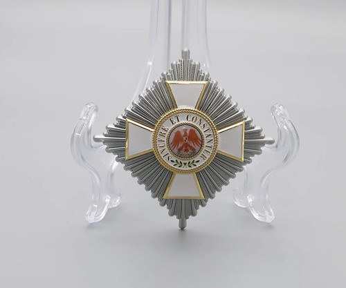 WWI German Second Class Red Eagle Starlight Medal /William II | eBay