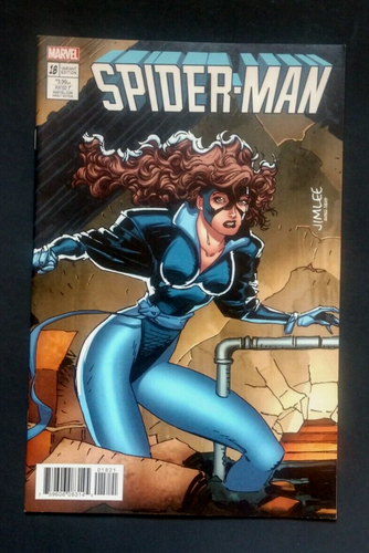 MARVEL COMICS SPIDERMAN #18 JIM LEE TRADING CARD VARIANT KITTY PRIDE | eBay