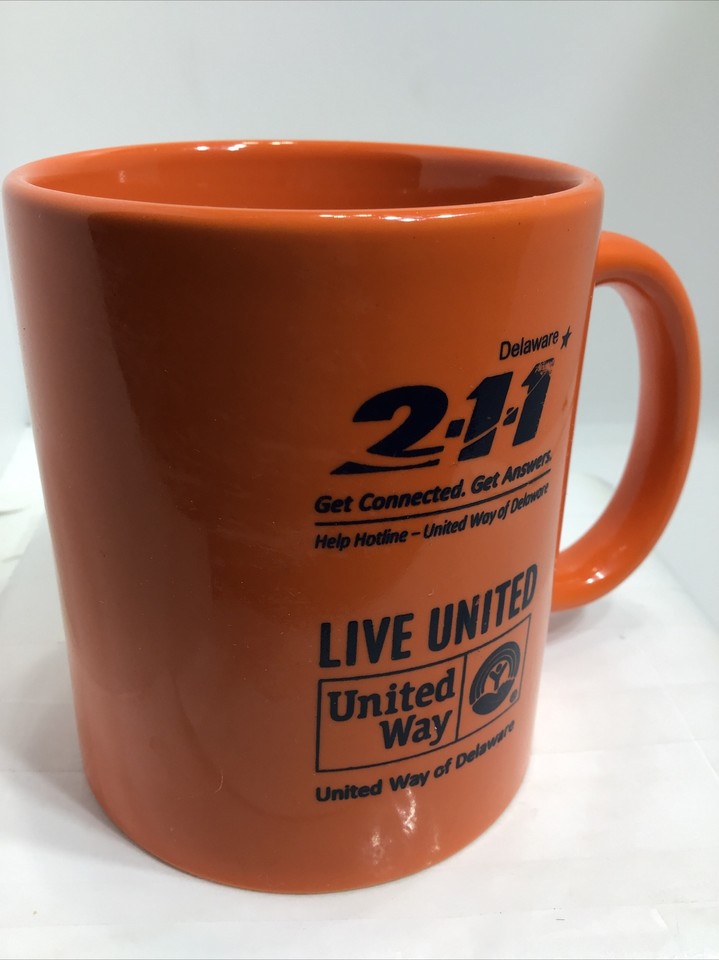 UNITED WAY COFFEE MUG. UNITED WE STAND MUG. LIVE UNITED Mug. B228 | eBay