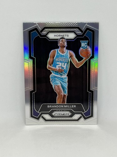 2023 Prizm Brandon Miller Silver RC Rookie Card | eBay
