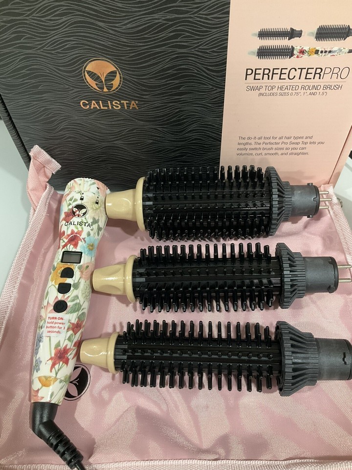Calista Perfecter Pro Swap Top Heated Round Brush Style .75" 1" 1.5 ...
