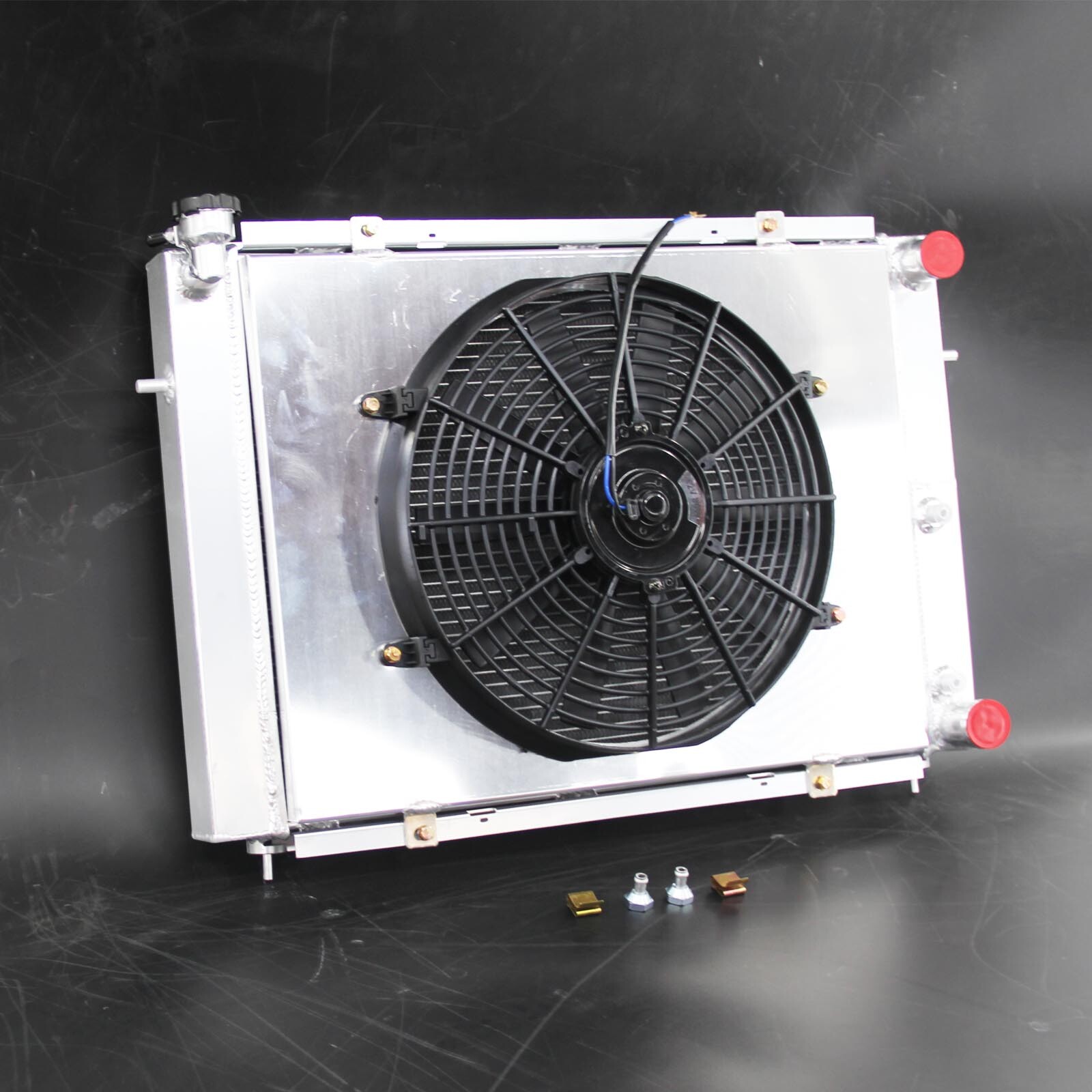 3 Row Fit Aluminum 86-88 Radiator+Fan Shroud Holden Commodore VL RB30 ...