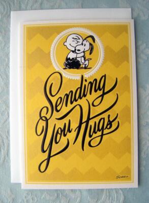 Hallmark Peanuts Snoopy Get Well Soon Greeting Card New - HUGS (101) | eBay