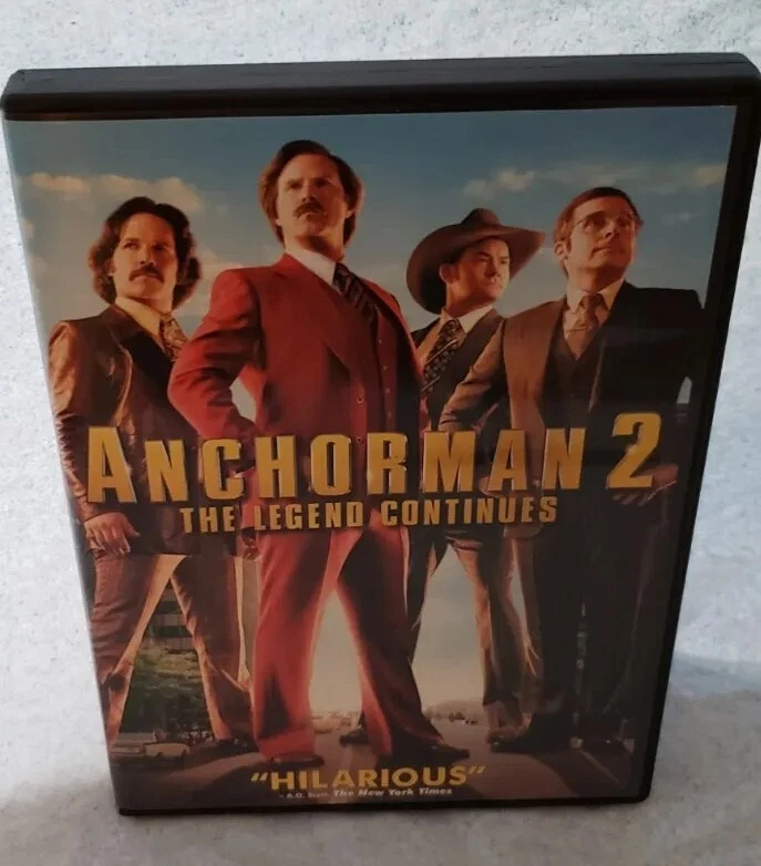 Anchorman 2 The Legend Continues 2022 Dvd Cover