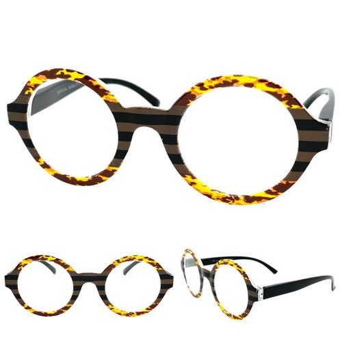 Women's Classic Funky Modern Retro READING Eye Glasses Readers Round ...