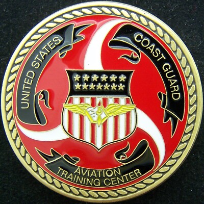 US Coast Guard USCG Aviation Training Center Challenge Coin | eBay