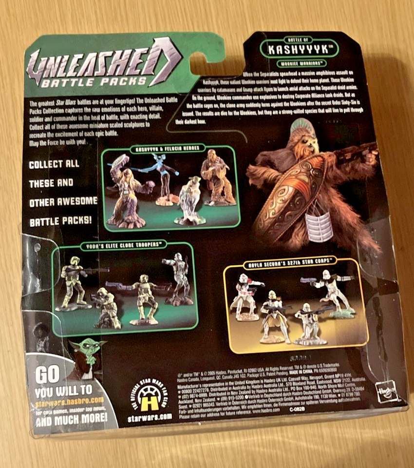 Star Wars Battle Packs Unleashed Wookie Warriors | eBay