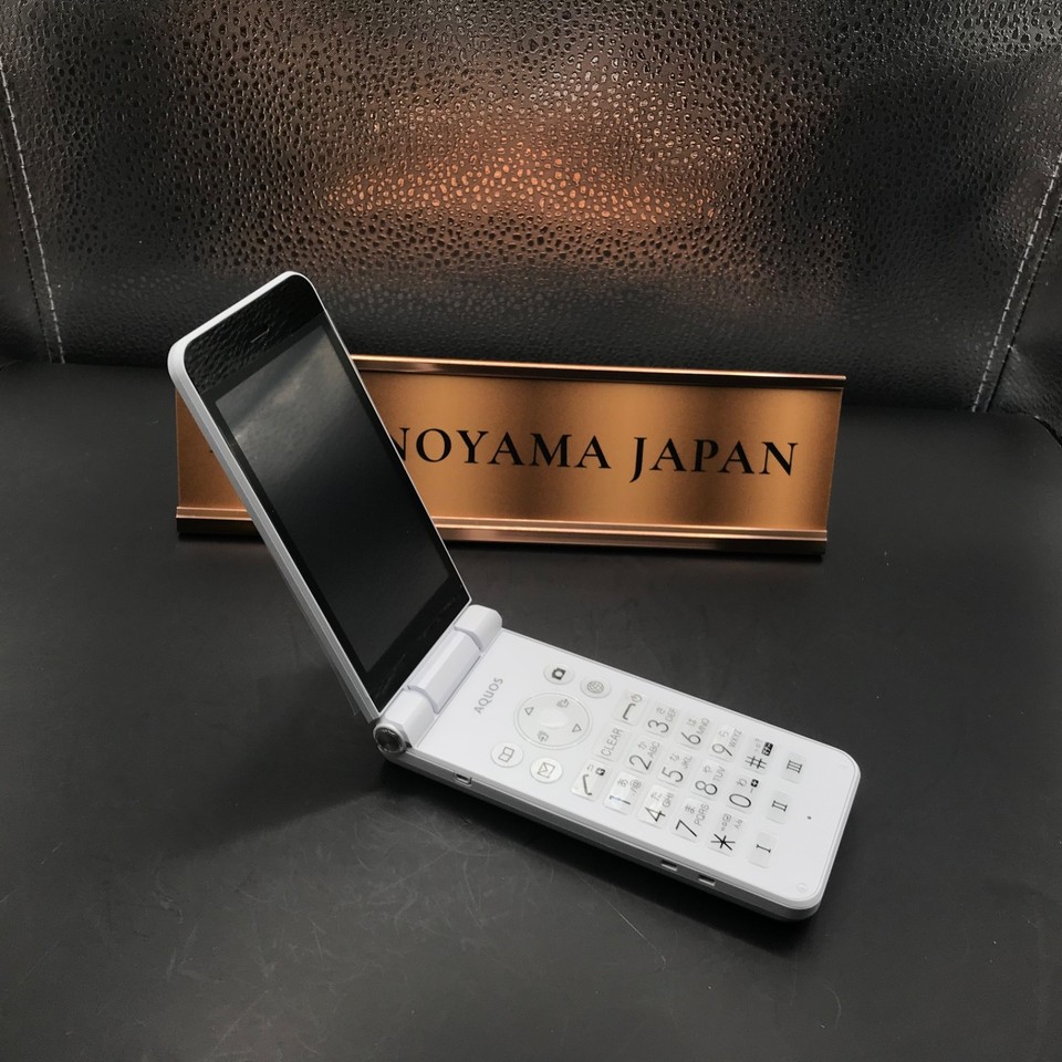 SHARP AQUOS KEITAI WHITE SH-N01 Android Flip Phone Unlocked 601SH NEW ...