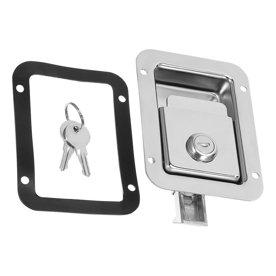 Trailer Paddle Handle Latch Vehicle Hidden Door Boat Anti-rattle | eBay ...