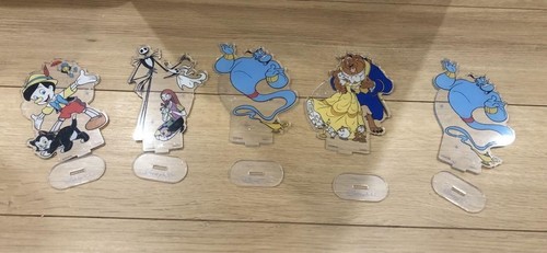 Disney 100th Anniversary Acrylic Stand Set Pinocchio Beauty Beast ...