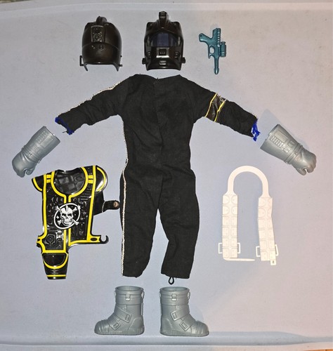 Vintage Action Man 'Captain Zargon' Uniform - Complete Zargonite Outfit ...