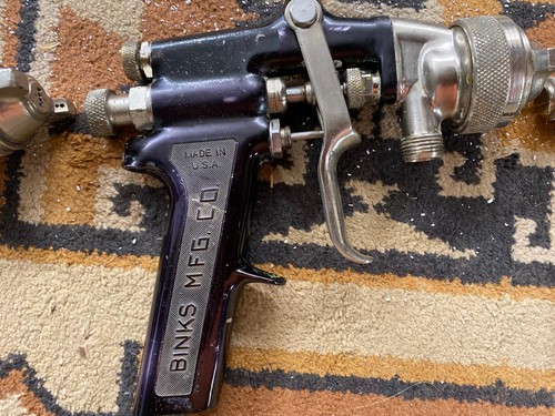 Binks model 7 spray gun + 18 BINKS +ALLIED GUN | eBay