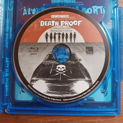 "Death Proof" DVD Quentin Tarantino Extended & Unrated Blu-Ray 2007 | eBay