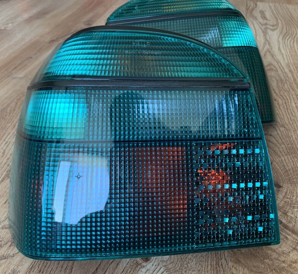 VW Golf MK3 GTI Tail Light Tail Lamp Rear HELLA Magic Color Green Left ...