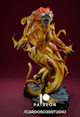 Anime Scream Unpainted GK Models 3D Printed Figures Unassembled Blank ...