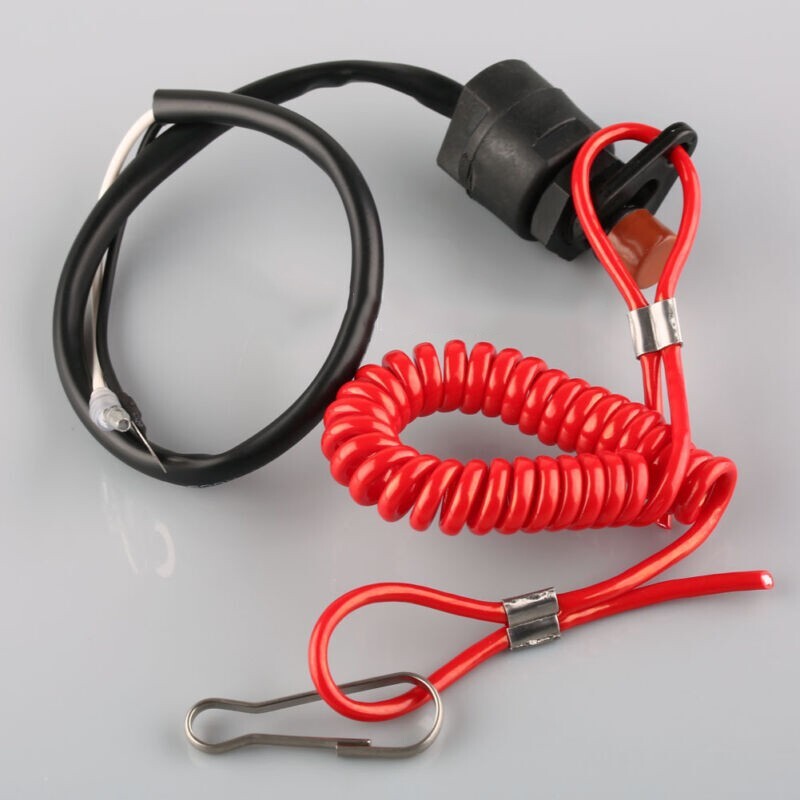 Premium Quality Outboard Engine Kill Switch & Safety Tether Reliable ...