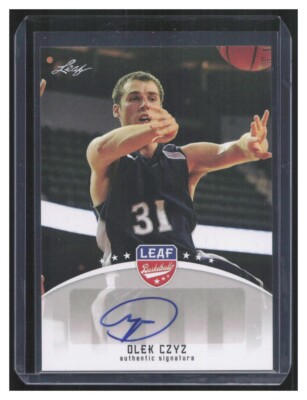 2012 Leaf Basketball Dlek Czyz Autograph #BA-OC1 | eBay
