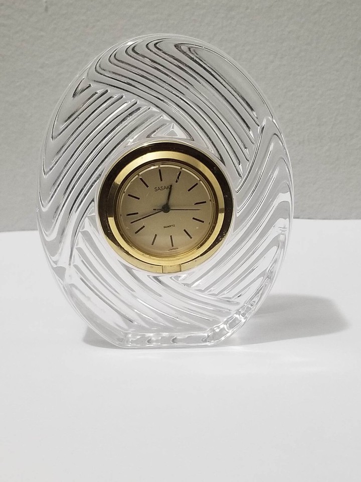 Sunform Quartz Clock Sasaki Crystal Japanese Table Clock - Mini clock ...