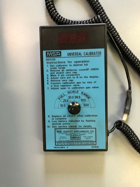 MSA Universal Calibrator 483725 With 30 Day for sale online | eBay