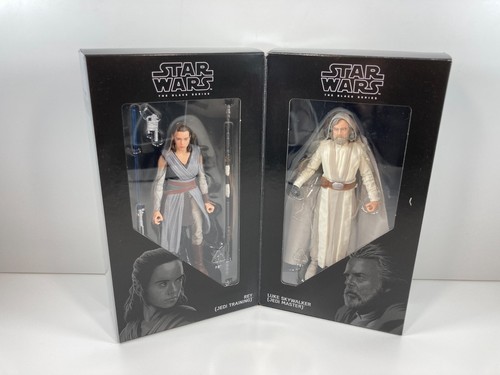Star Wars Black Series Luke Skywalker Jedi Master & Rey Training SDCC ...