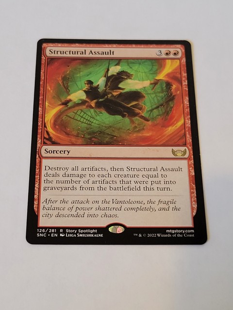 MTG Structural Assault Streets of New Capenna 126/281 Regular Rare for ...