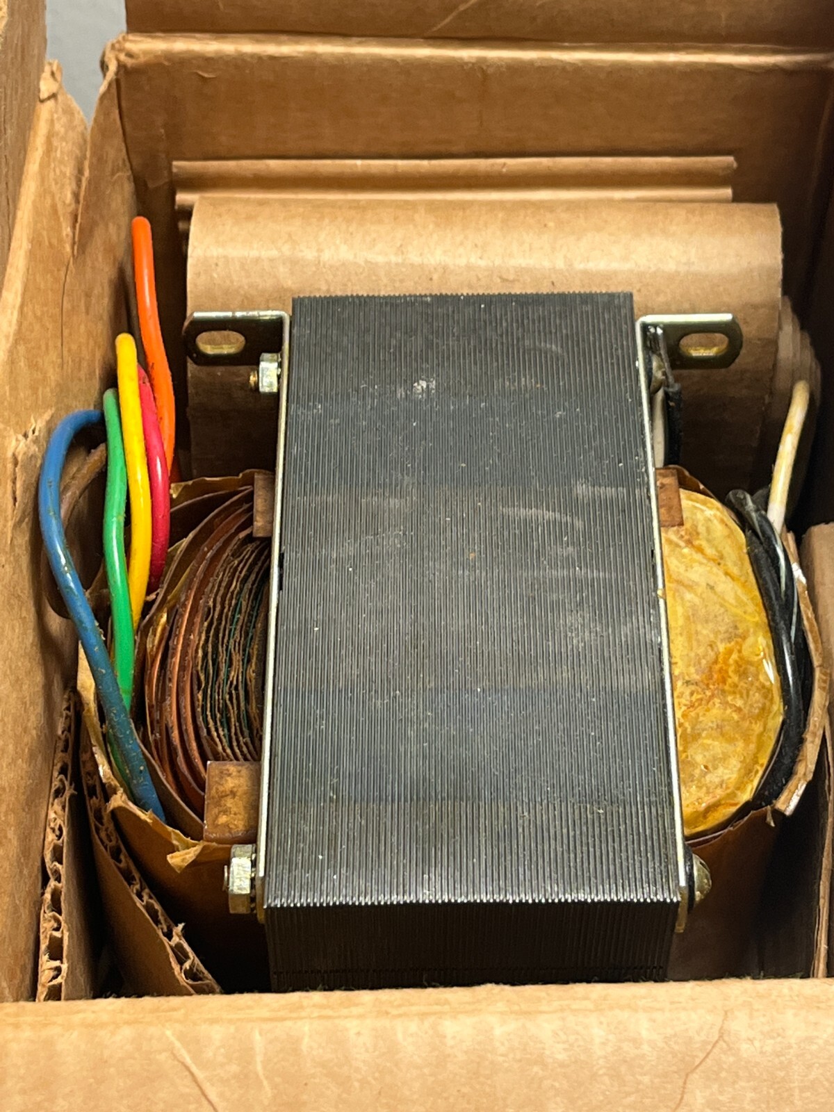 LOW VOLTAGE RECTIFIER TRANSFORMER 6-K-109 VBR 110/120V PRIMARY 0-36V ...