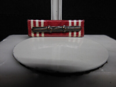 U.S. Military medal, U.S. WWII Army Good Conduct Ribbon Bar with 2 Loop ...