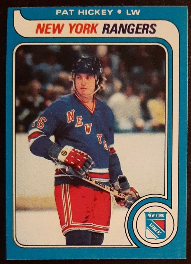 1979 Topps Pat Hickey Rangers NM+ #86 Hockey Card | eBay