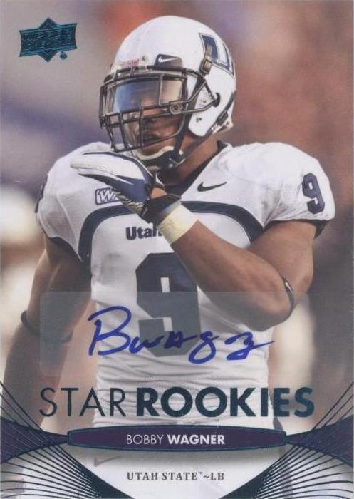2012 Upper Deck - Star Rookies Bobby Wagner #101 Autographs (AU, RC ...