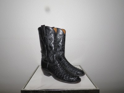 Lucchese Handmade Cowboy Boots – Genuine Hornback Alligator – Size 8.5 ...