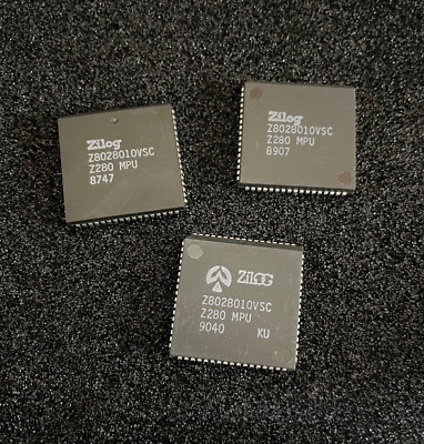 ZILOG Z8028010VSC PLCC-68 Z280 MPU Lot Of One | eBay