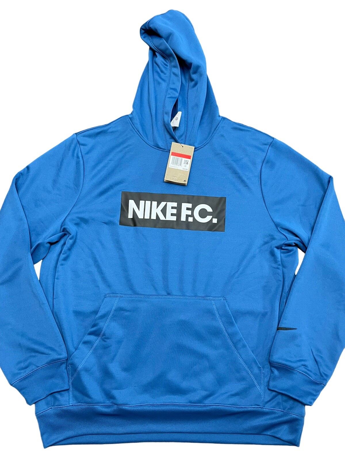 Nike+FC+Soccer+Hoodie+Pullover+Blue+Men%E2%80%99s+Large+DC9075-407 for sale online | eBay